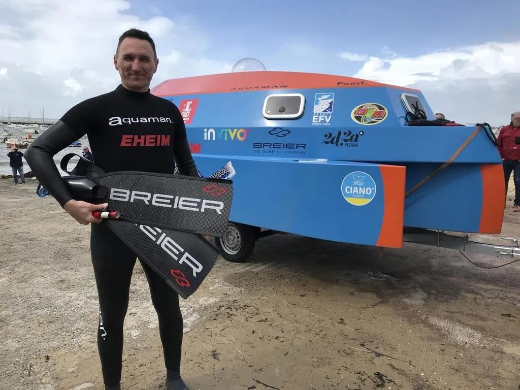 PORTRAIT. Il va traverser l’Atlantique à la nage pour rappeler l ...