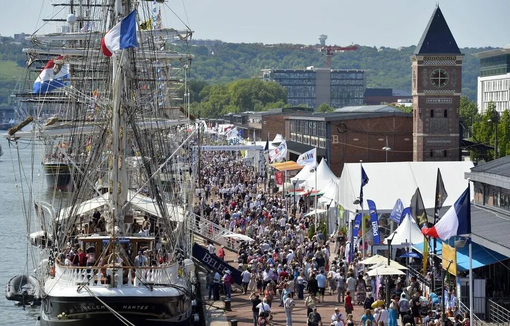 Quatre bateaux de Saint-Malo sur les quais de Rouen pour l’Armada 2023 - Saint-Malo.maville.com