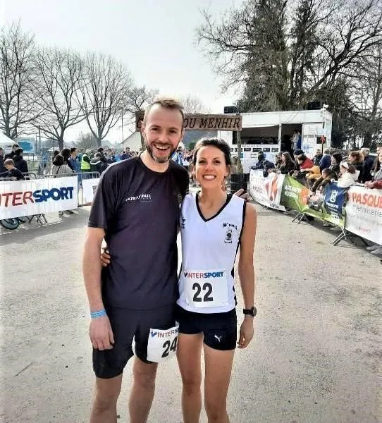 « On fait environ 2 300 km par an » : Damien et Élodie, un couple passionné de course à pied ...