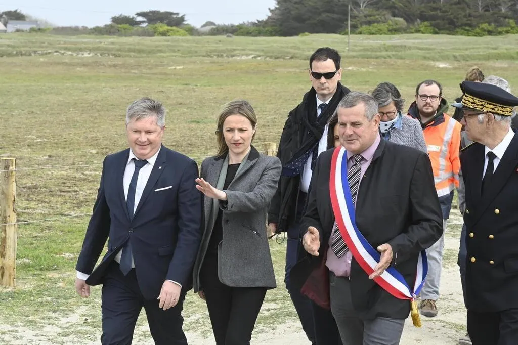 Finistère. Bérangère Couillard, secrétaire d’État à l’écologie, est à ...
