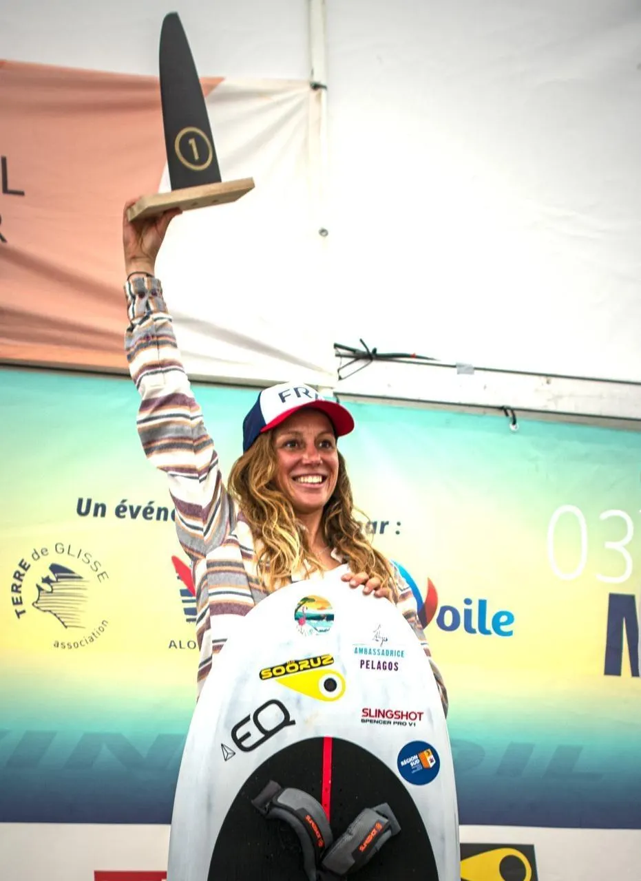 Wingfoil. Flora Artzner, championne mais pas que . Sport - Les Sables d ...