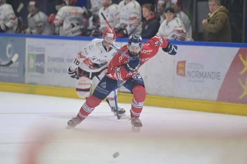 Hockey sur glace. HC Caen : Félix Chamberland prolonge, l’équipe se ...