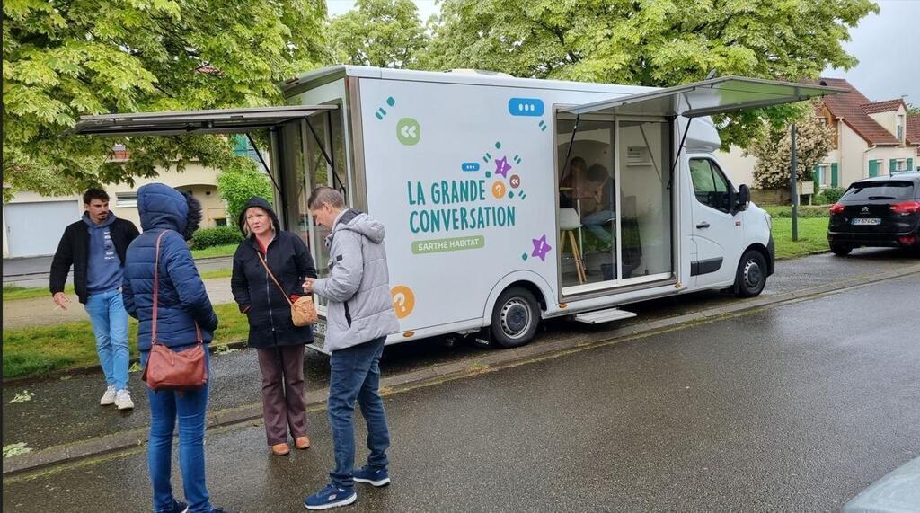 Neuville. Sarthe Habitat lance un bureau nomade pour « casser la ... Neuville. Sarthe Habitat lance un bureau nomade pour « casser la ...