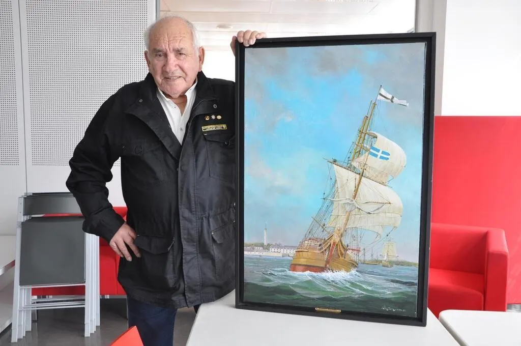 Plœmeur. Robert Boston, un artiste passionné par la mer et les bateaux ...
