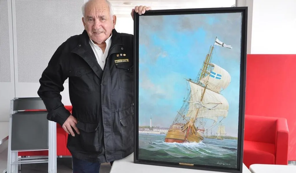 Plœmeur. Robert Boston, un artiste passionné par la mer et les bateaux ...