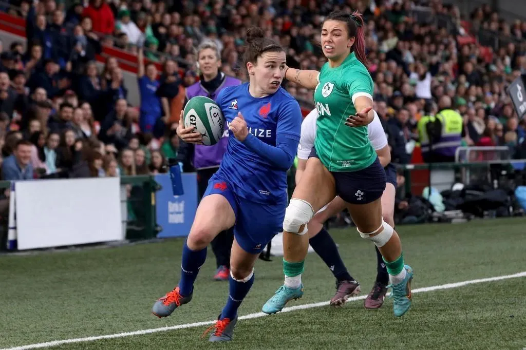 6 Nations féminin. La Française Gabrielle Vernier élue meilleure ...