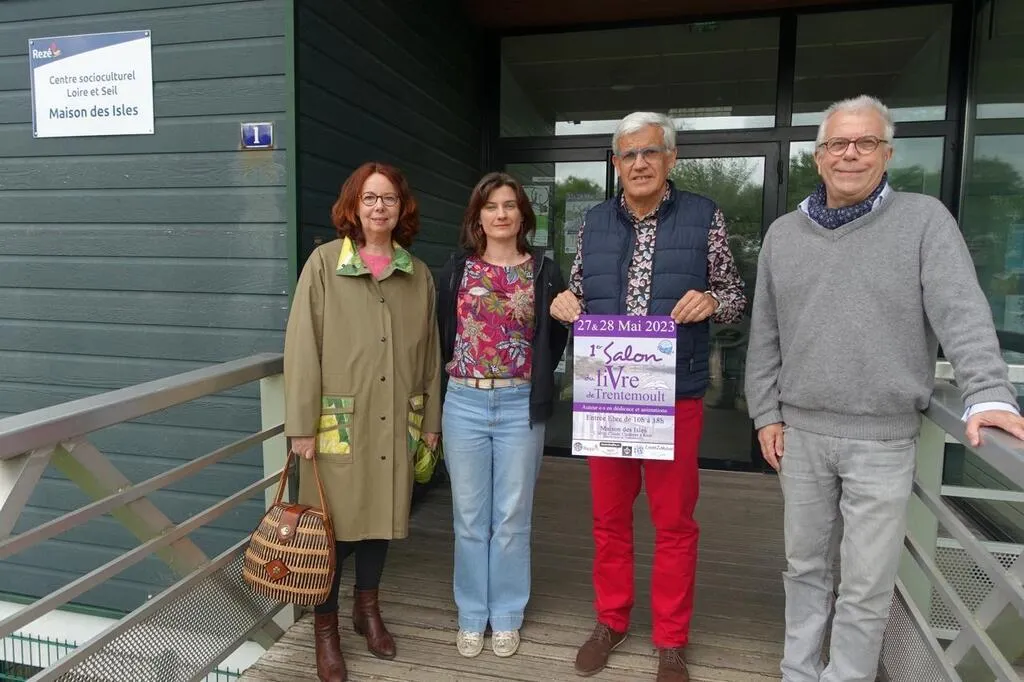 Rezé. Le premier salon du livre de la Maison des Isles, à Trentemoult ...