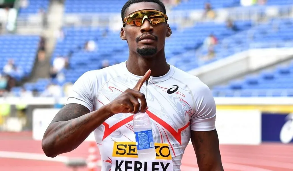 Athlétisme. « J’espère qu’il ne se défilera pas » : Kerley défie Jacobs après son premier ...
