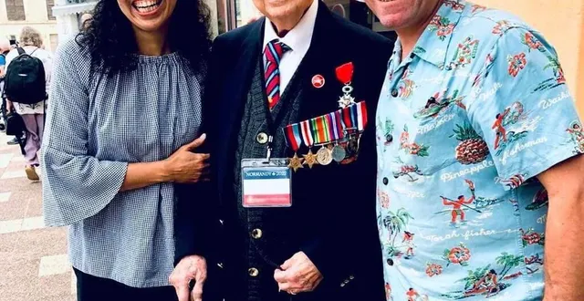 79e anniversaire du Débarquement. Lion-sur-Mer : Reg Pye a retrouvé ...