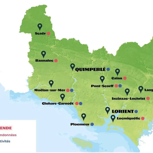 Pays de Lorient-Quimperlé. Des randos pour en prendre plein la vue ...