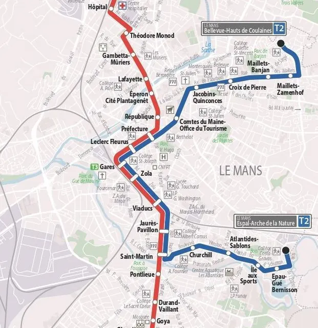 CARTE. 24 H du Mans 2023 : les itinéraires et parkings pour aller et se ...
