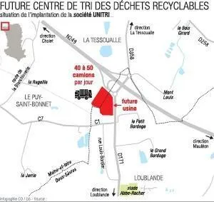 Usine de déchets recyclables Unitri : un chantier à 40 millions vient ...