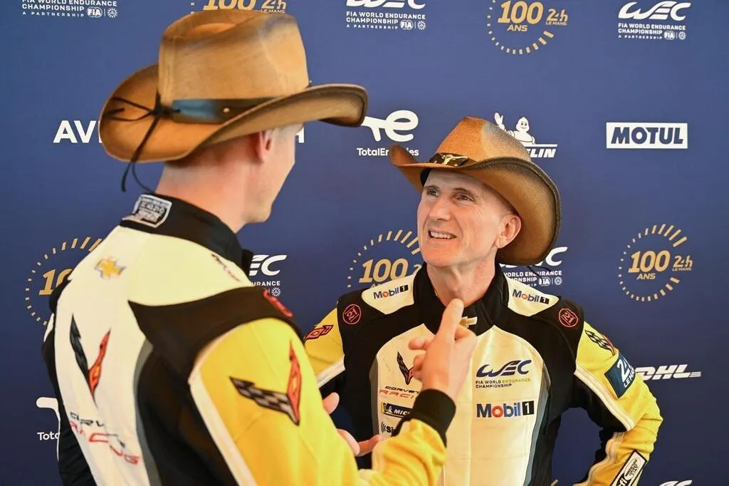 24 Heures du Mans 2023. Sur le podium, Corvette et Ben Keating veulent ...