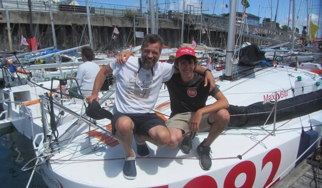 Course à la voile Mini-Fastnet : à 17 ans, Marco tente l’aller-retour ...