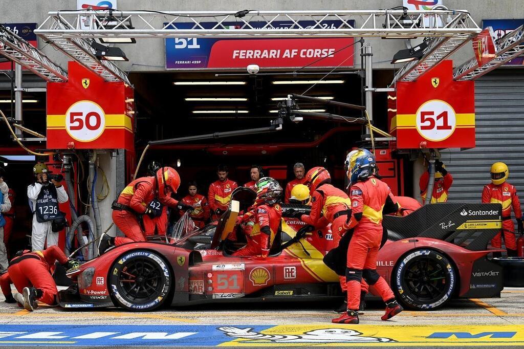24 Heures Du Mans 2023 Avec Ferrari Le Mans Soffre Un Centenaire à L