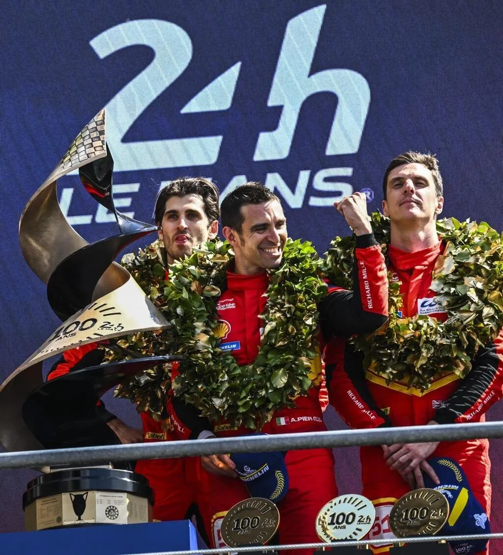 24 Heures Du Mans 2023 « Festa Rossa La Victoire De Ferrari Vue D