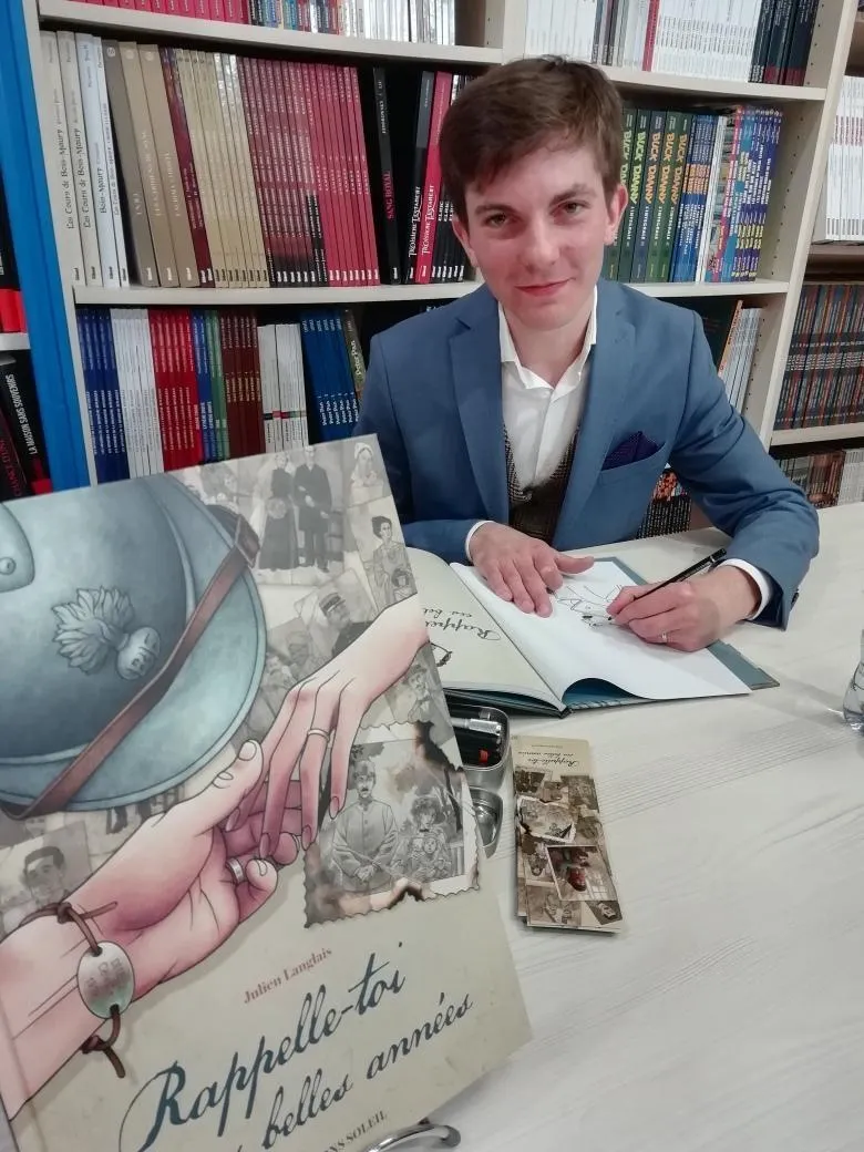 « Rappelle-toi ces belles années », la première BD de Julien Langlais ...