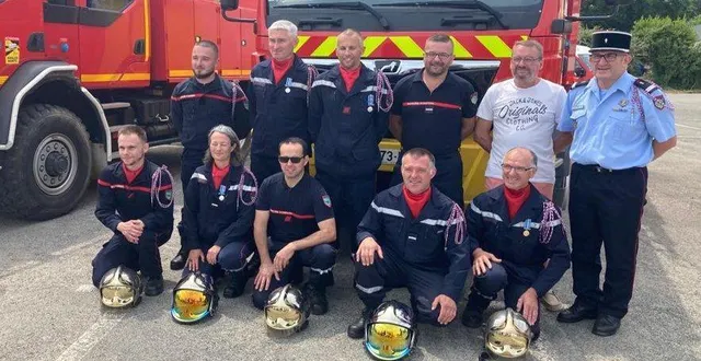 La Gacilly. Des pompiers volontaires gaciliens ont été décorés - Vannes ...