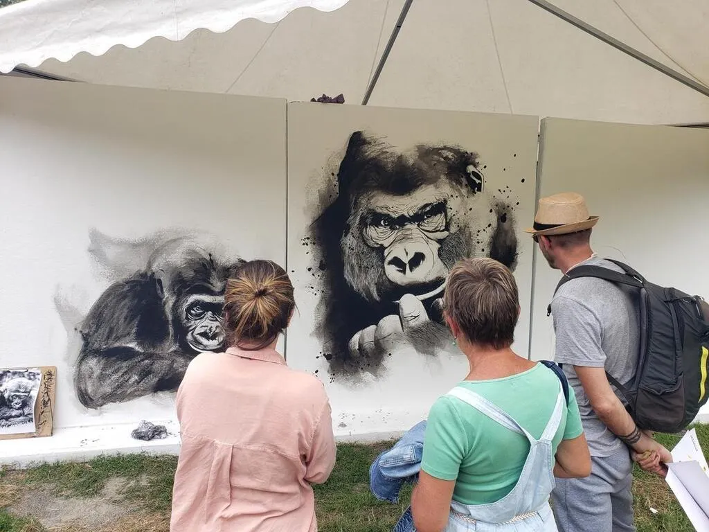 EN IMAGES. Plein Champ 2023 : les fresques évoluent sous nos yeux - Le ...