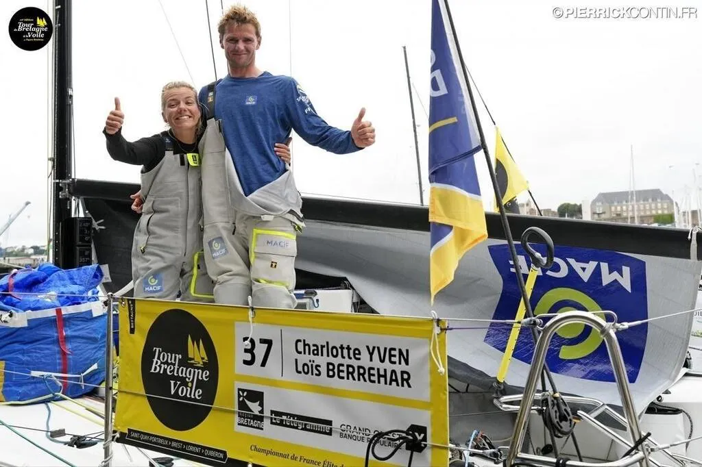 Voile. Tour de Bretagne : la 4e étape pour la paire Yven-Berrehar ...