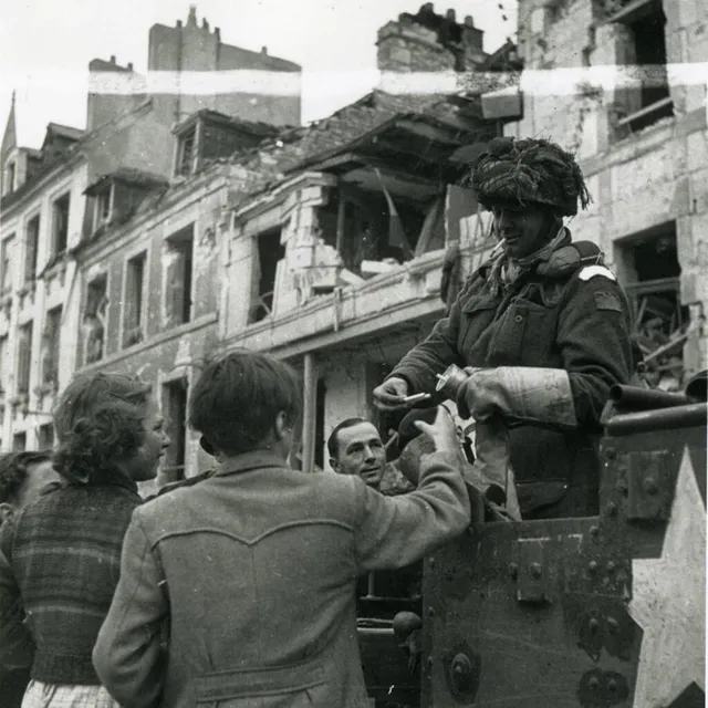 Débarquement. Il y a 79 ans, le 9 juillet 1944, la rive gauche de Caen ...