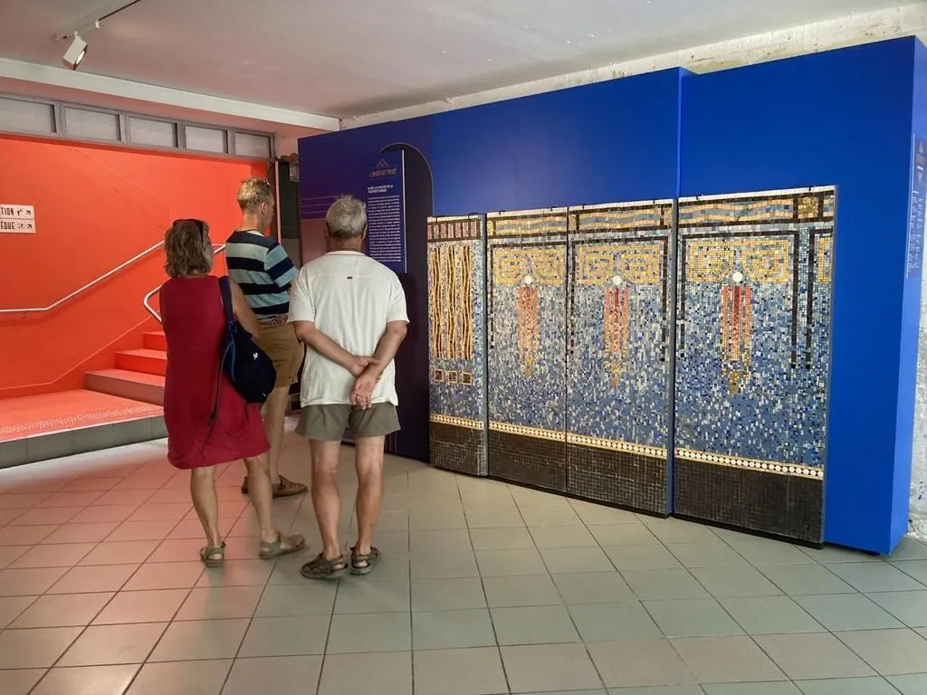 À Angers, une exposition met en valeur la mosaïque d’Isidore Odorico ...