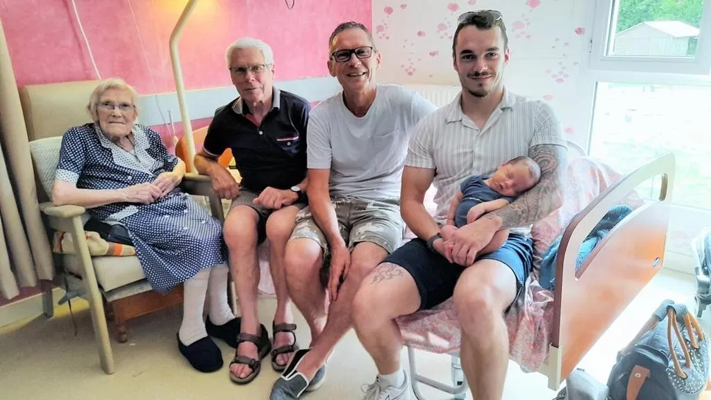 Il y a cinq générations dans la famille Blot - Le Mans.maville.com