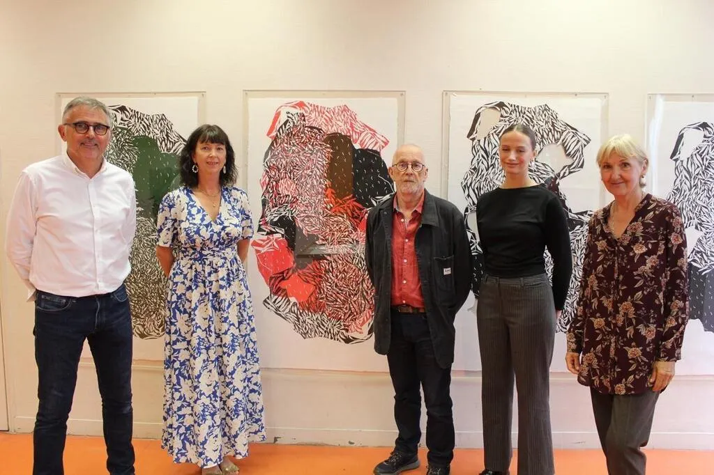 Le peintre Thierry Le Saëc expose à Art tout cour’, à Plouescat - Brest ...