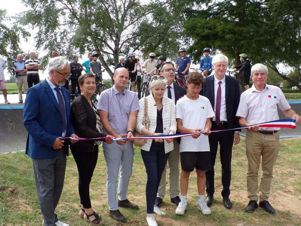 Mansigné. La piste de pumptrack inaugurée - Le Mans.maville.com