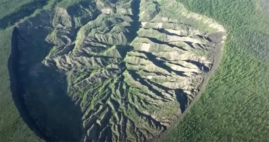 Quel est ce cratère géant appelé « porte des enfers », qui recrache des ...
