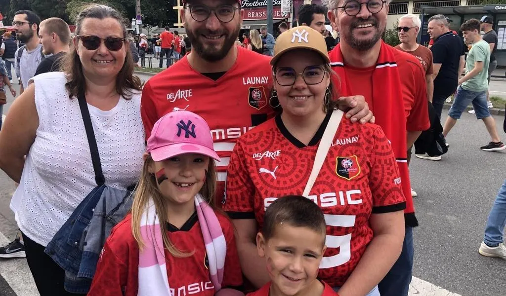 Stade Rennais. Les supporters au rendez-vous pour le match contre les ...