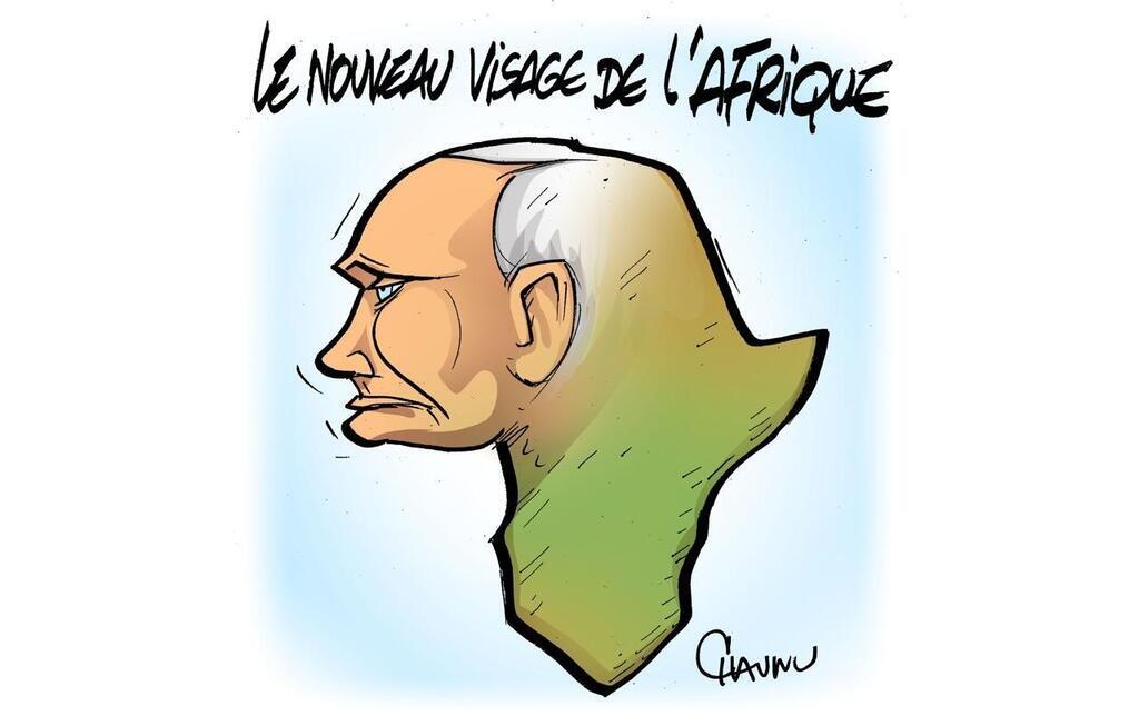 Le dessin de Chaunu : Vladimir Poutine regarde vers l’Afrique - Le Mans ... Le dessin de Chaunu : Vladimir Poutine regarde vers l’Afrique - Le Mans ...
