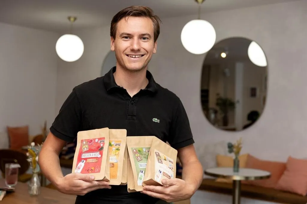 Cet Angevin concocte des infusions artisanales et originales - Angers.maville.com