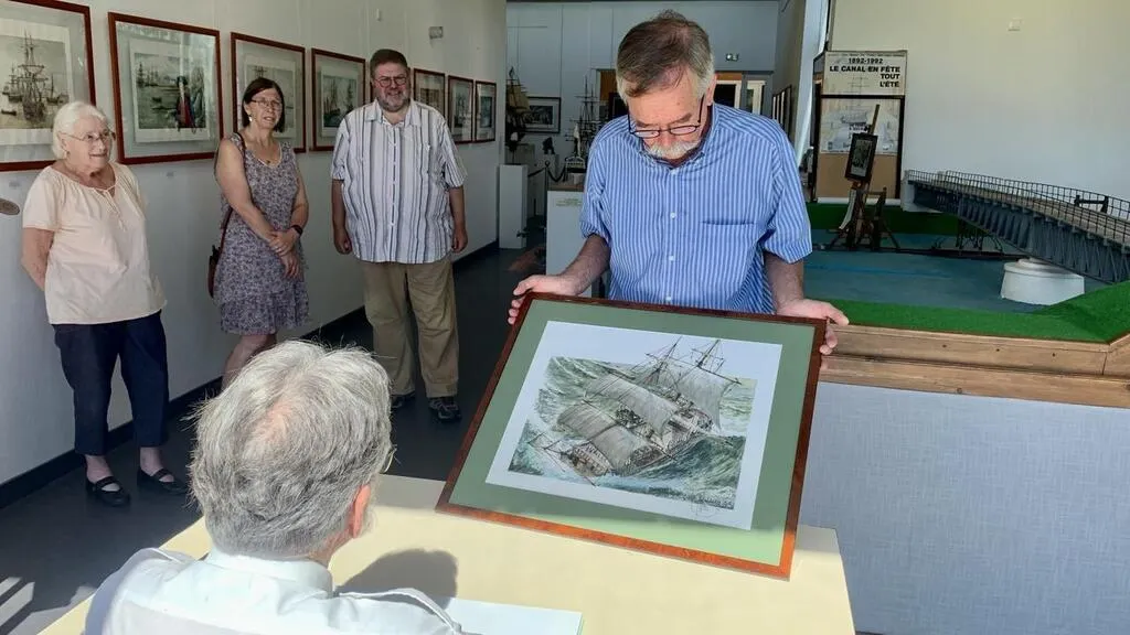 Un tableau de l’artiste Pierre Raffin-Caboisse certifié à Frossay ...
