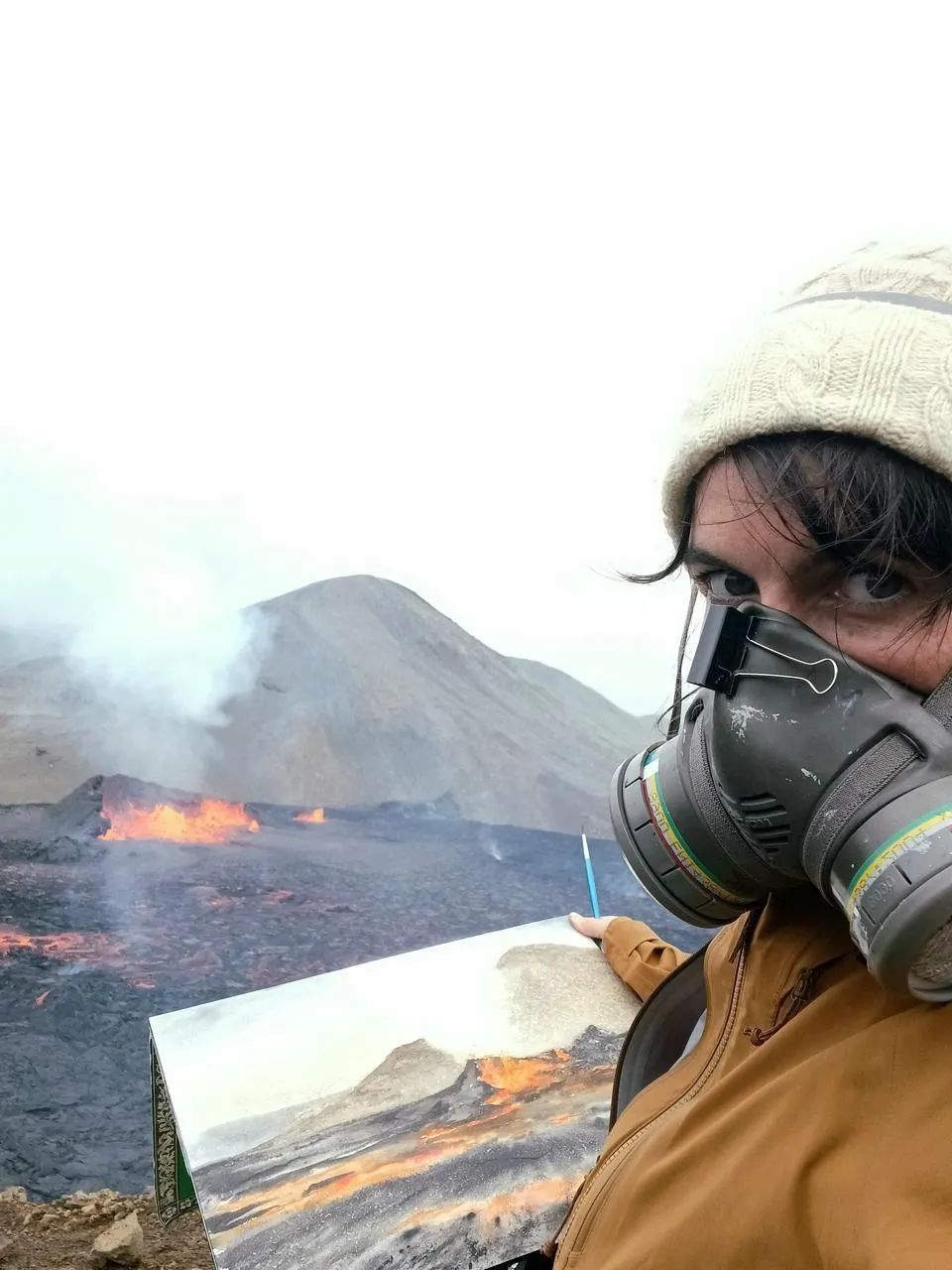 À Morlaix, une rencontre avec une aquarelliste qui peint les volcans, ce week-end - Brest ...