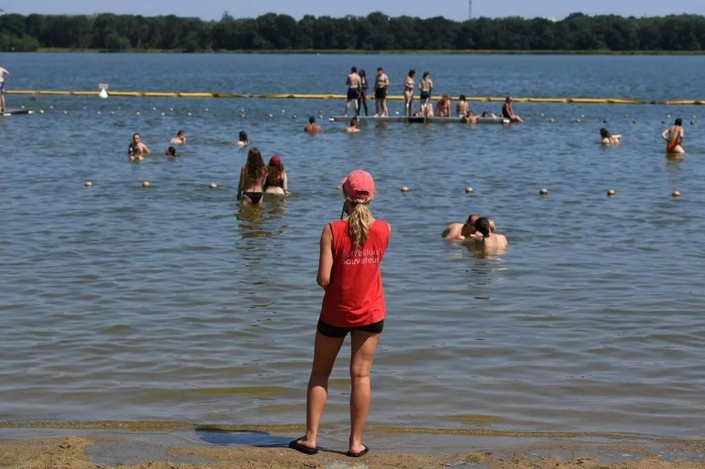Angers. Fin de l’alerte aux cyanobactéries : la baignade du Lac de Maine rouvre - Angers.maville.com