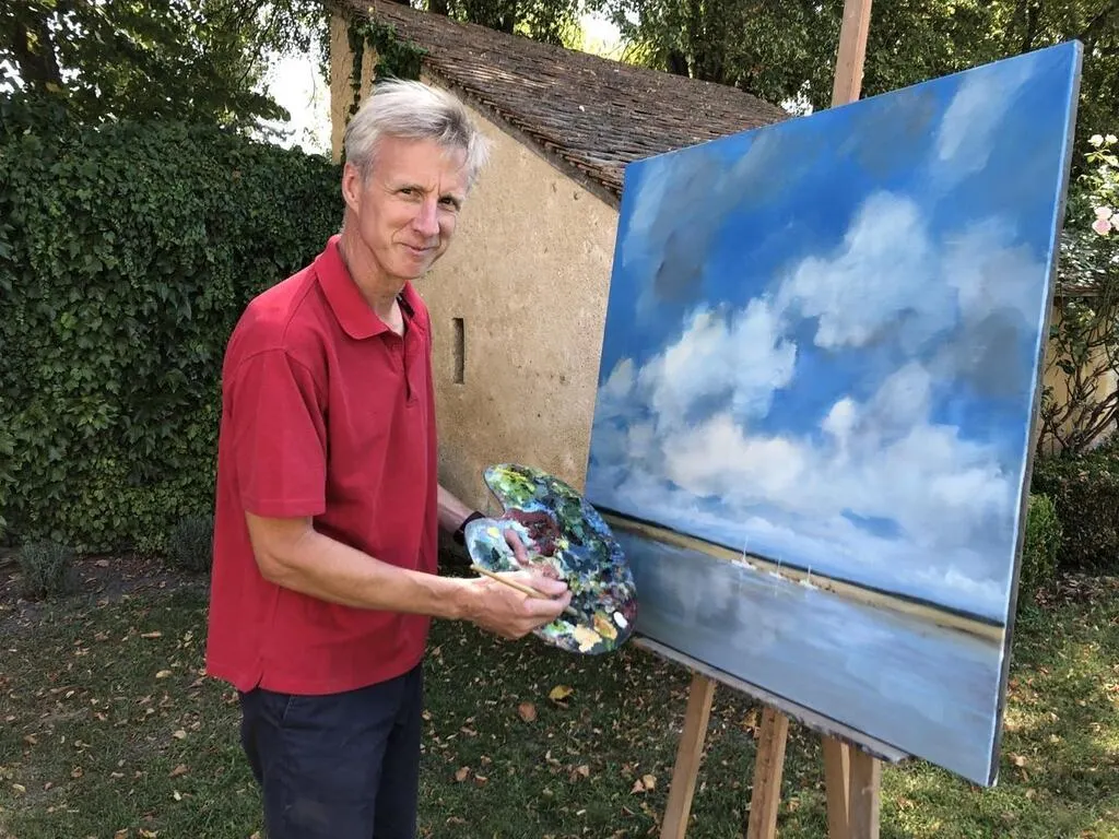 Jean-Baptiste Nény trace l’horizon de son pinceau - Le Mans.maville.com