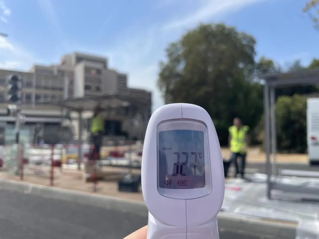 Cholet : on a mesuré la température dans plusieurs lieux de la ville un ...