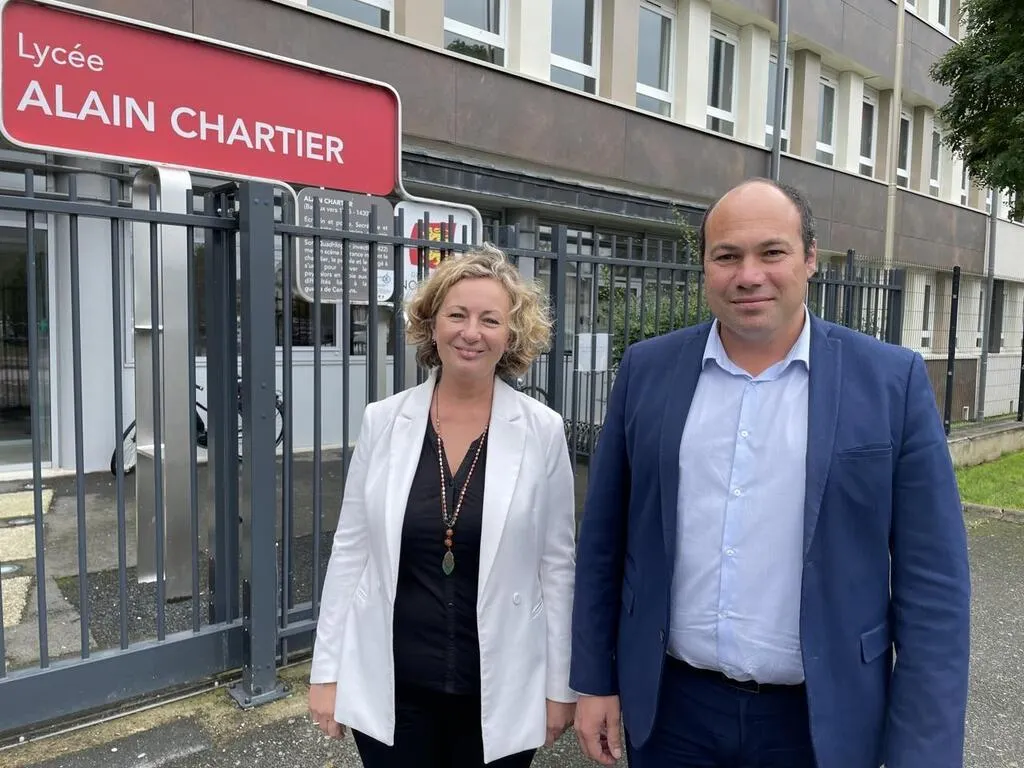 À Bayeux, un nouveau binôme fait sa rentrée à la tête du lycée Alain-Chartier . Sport - Caen ...