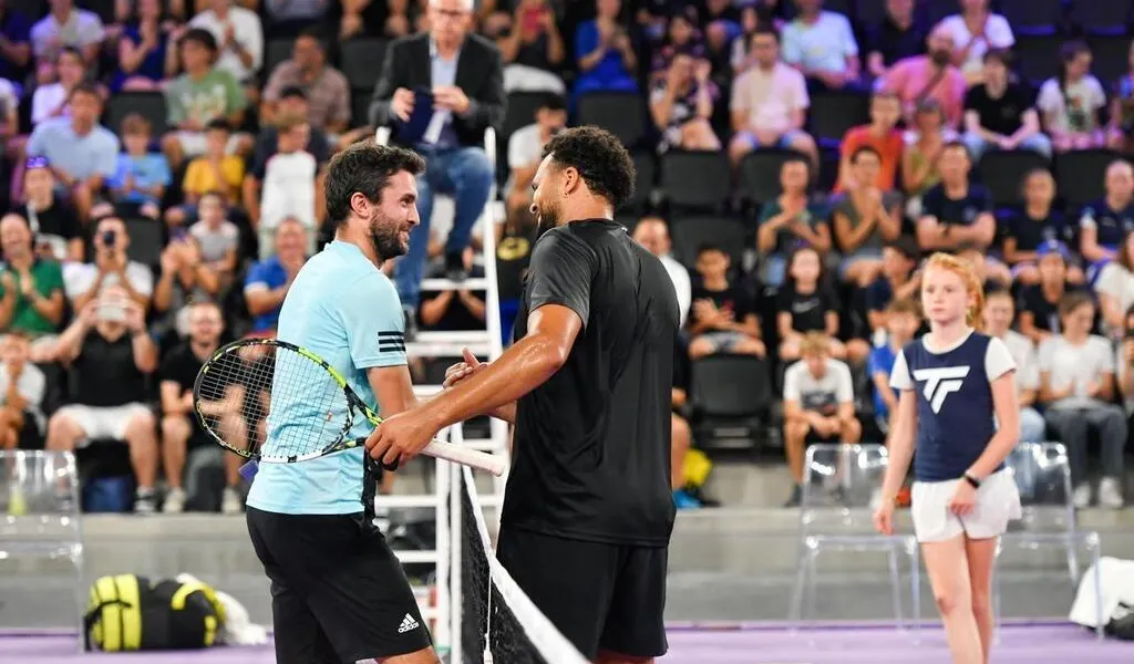 EN IMAGES. Tennis : Tsonga, Simon… Revivez la soirée d’inauguration au nouveau Palais des - Caen ...