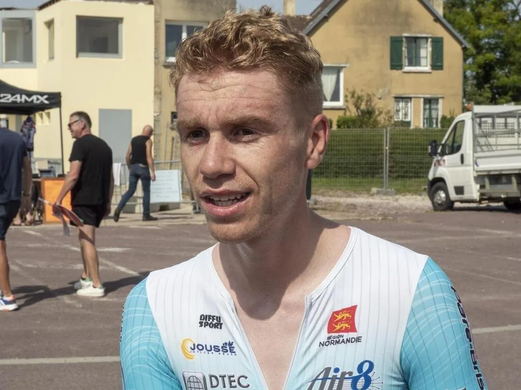 DN1. Julien Jamot (VC Rouen 76) en partance pour l’ES Torigni (DN2 ...