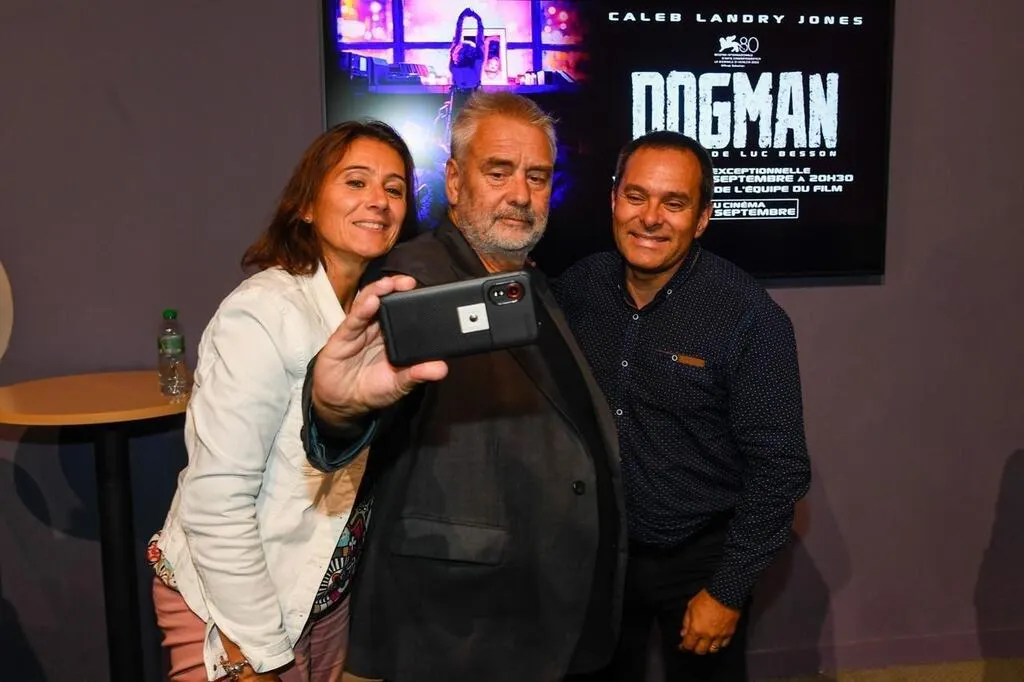 A Angers, dix de nos lecteurs et lectrices ont rencontré Luc Besson ...