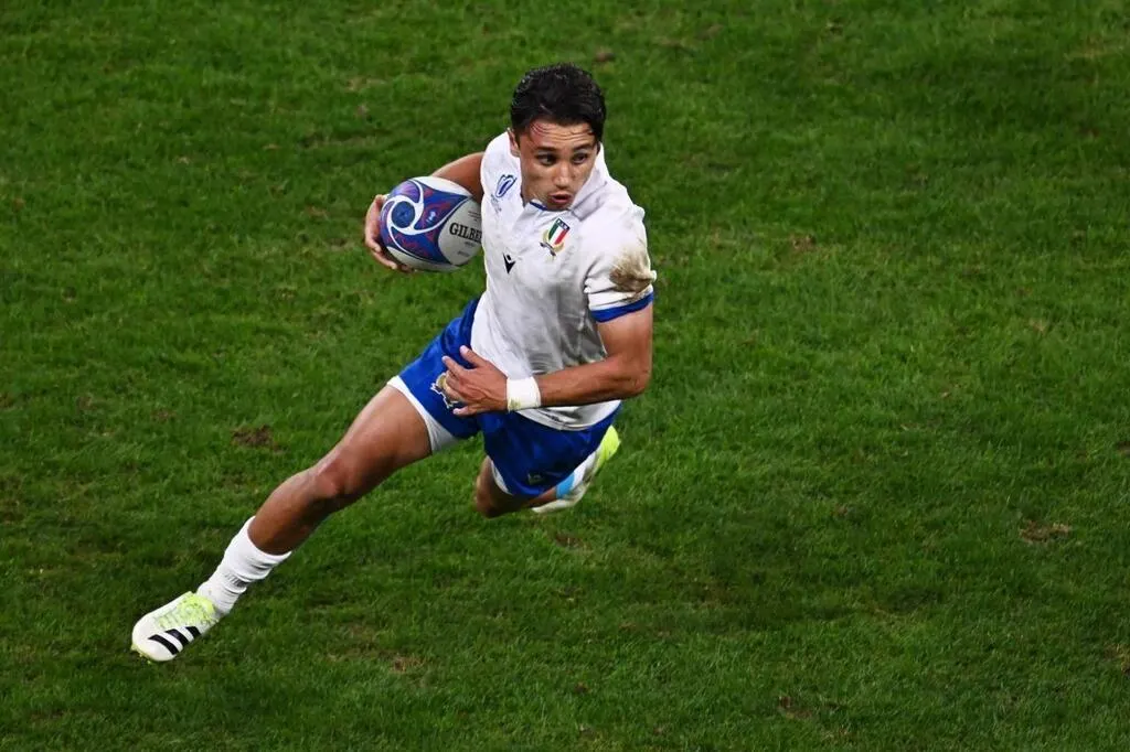 Coupe du monde de rugby. L’Italien Ange Capuozzo laissé au repos lors ...