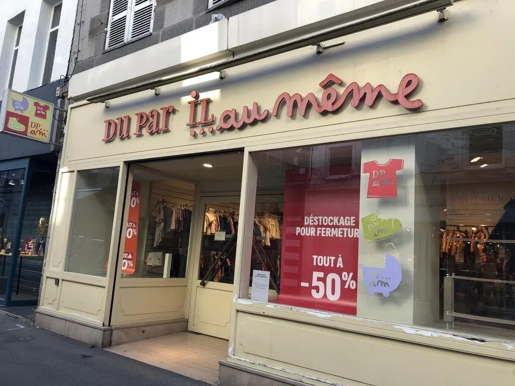 À Saint-Brieuc, le magasin de vêtements pour enfants « Du Pareil au ...