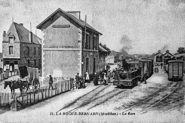 La Roche-Bernard. L’histoire cocasse de la gare et du train dans la ...