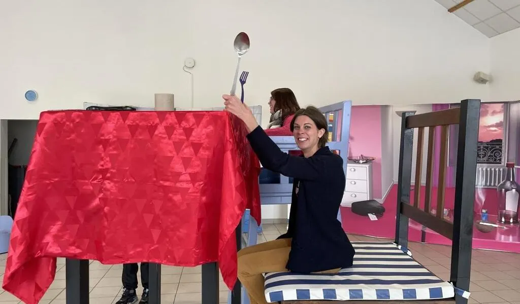 EN IMAGES. Une Maison géante® pour sensibiliser aux risques domestiques ...