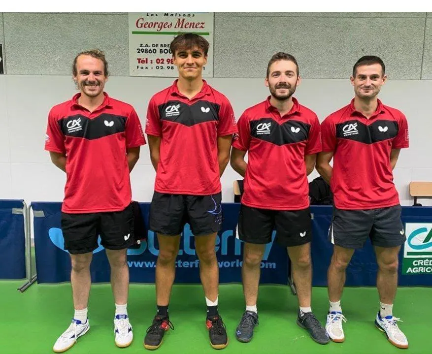 Saint-Divy. Et de trois pour la Nationale du SDS tennis de table - Brest.maville.com