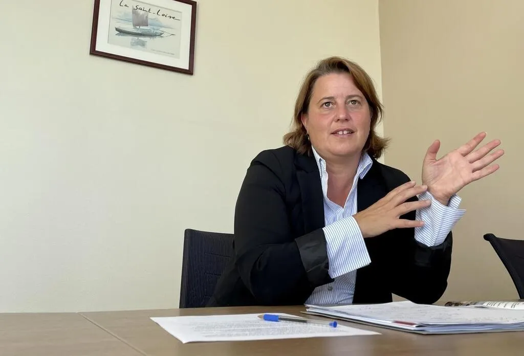La maire de Saint-Lô, Emmanuelle Lejeune, a été invitée par la Première ...