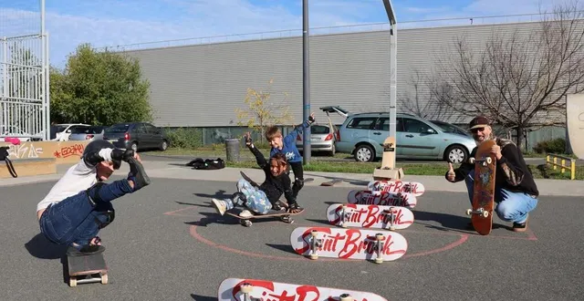 Christophe Quéré, dit Tito, est l’un des doyens du skateboard à Saint ...