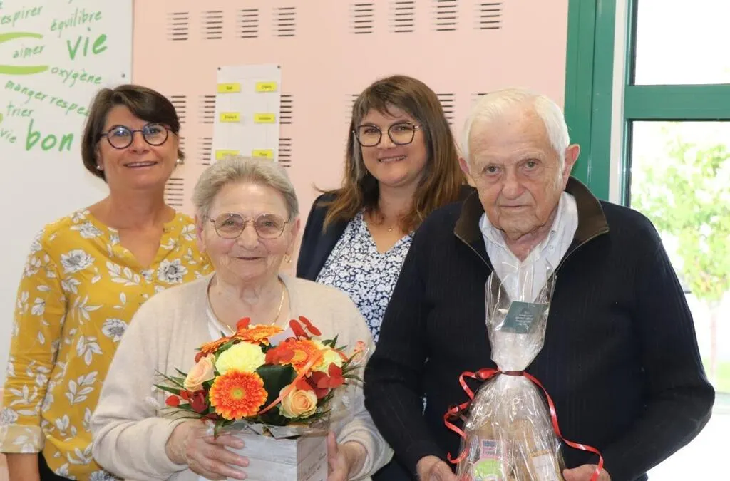 Chemillé-en-Anjou. Anne Dailleux et Joseph Body honorés au repas des ...